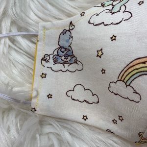 Hand Crafted | Accessories | Care Bears Face Mask Reversible Reusable ...